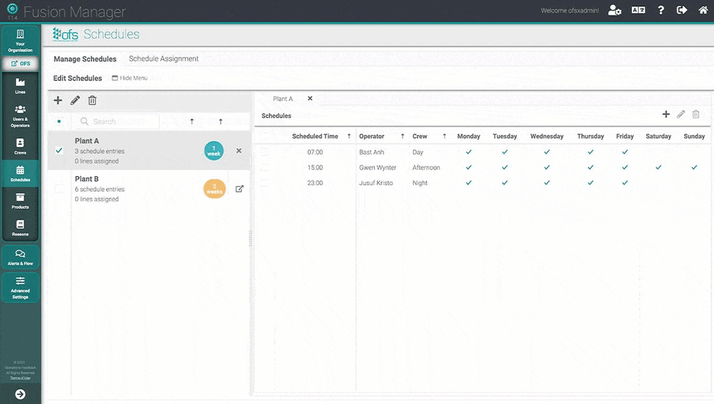 OFS v11 - Release Notes