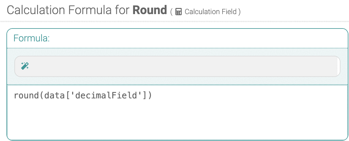 Flow Forms - Calculation rounding functions
