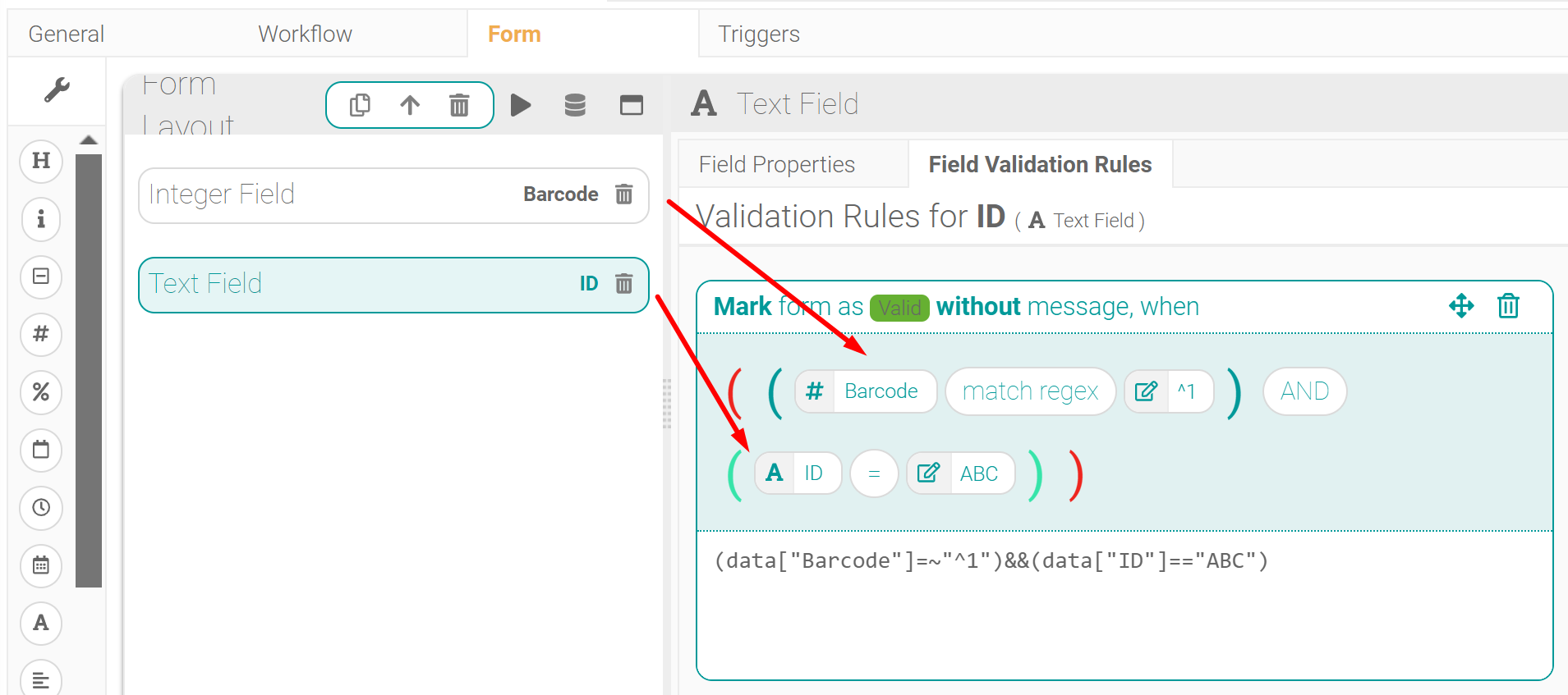 How to validate a label barcode?