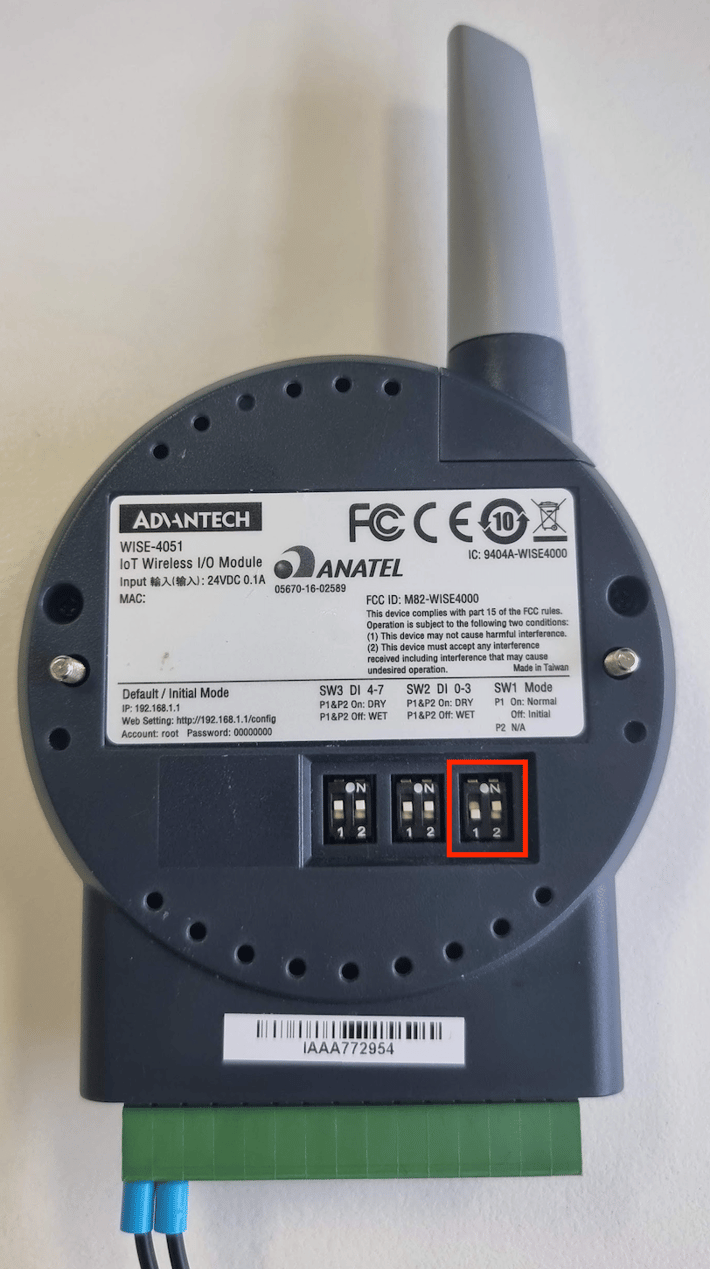 Update Firmware on Advantech WISE Series PLC via Initial Mode