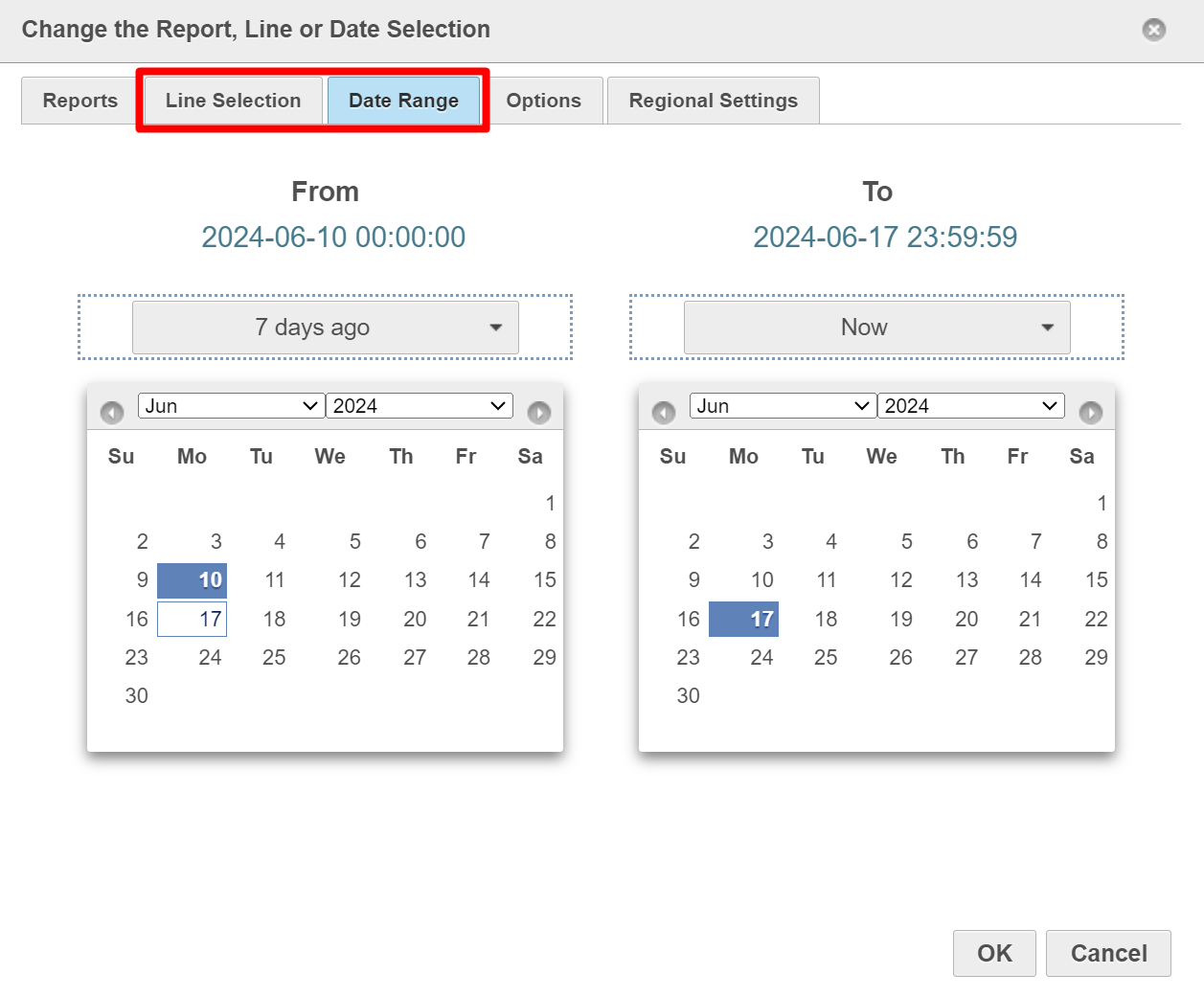 How to create an Out of Spec Flow Report?