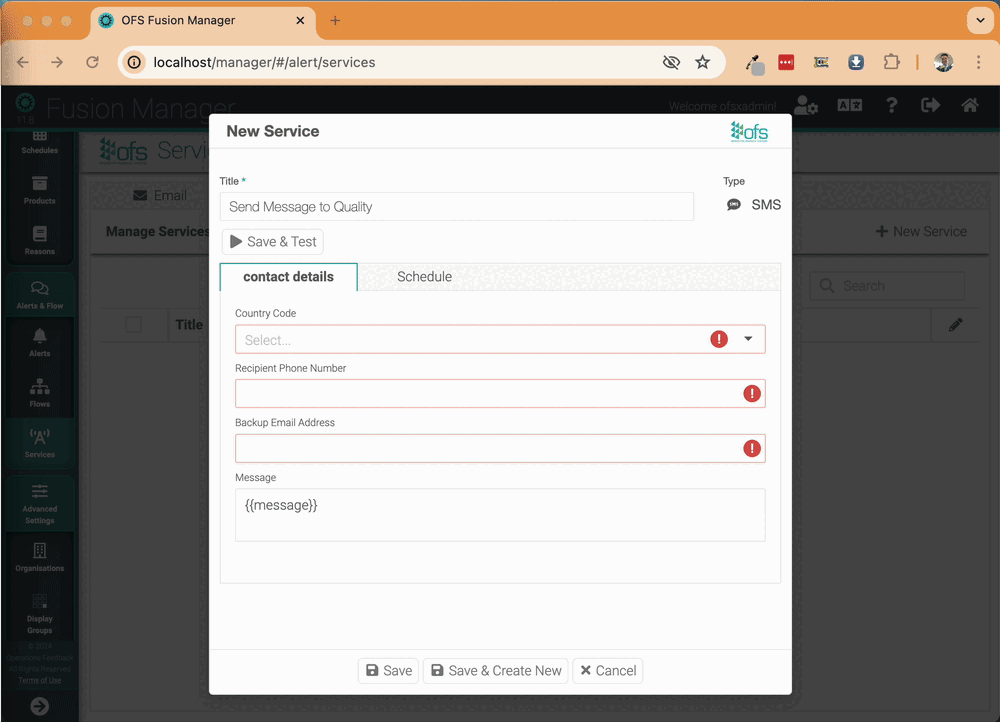 OFS v11 Update 4 - Release Notes
