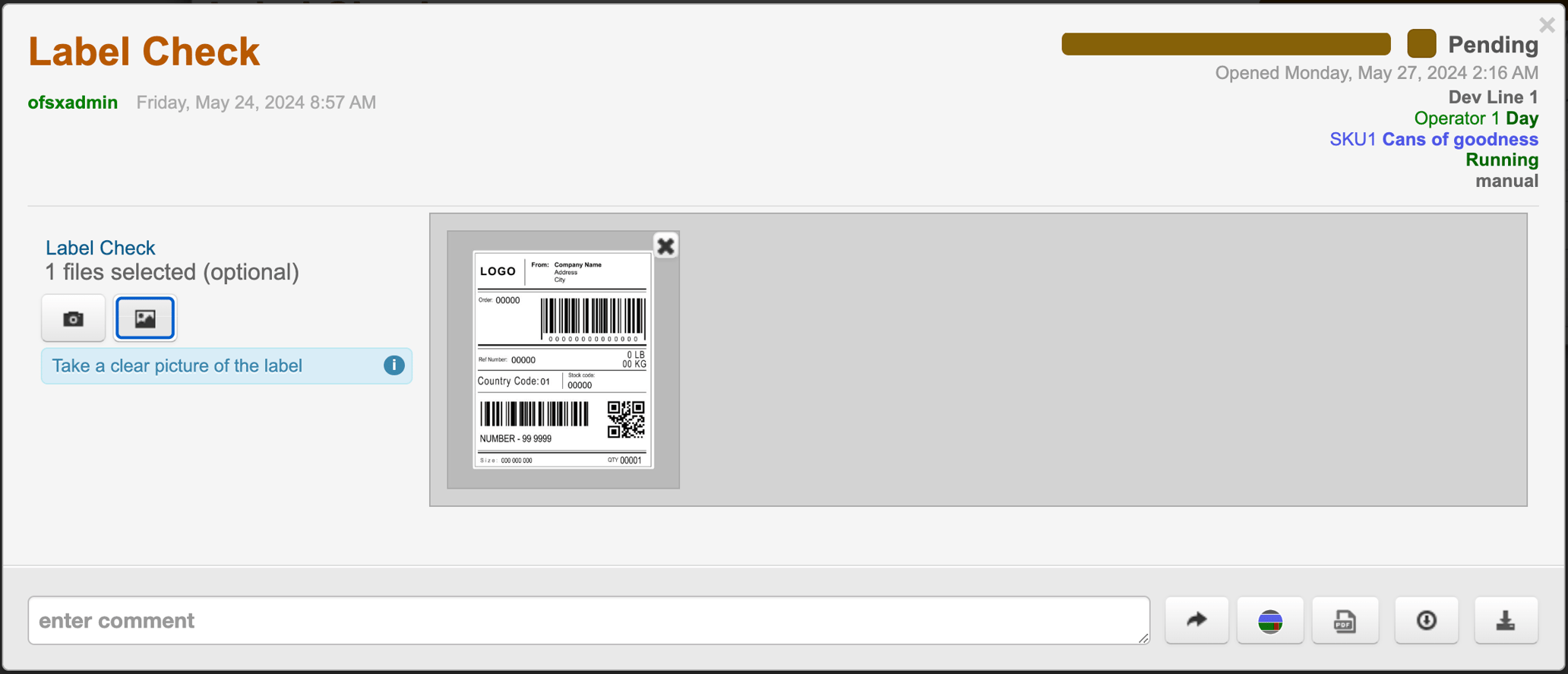 Picture Fields in OFS-Flow