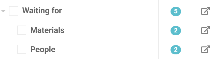 How to add Subcategories within a Reason list?